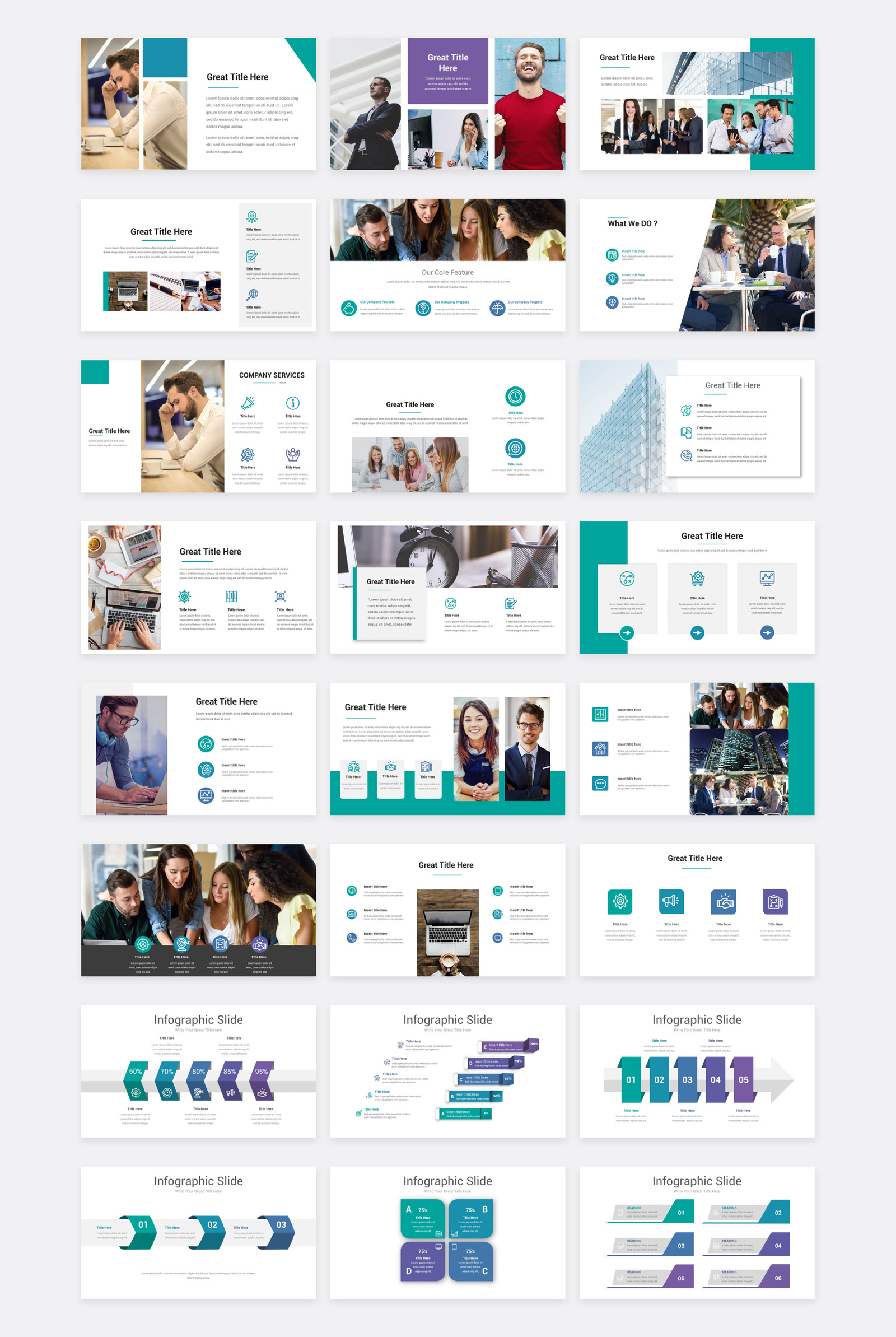 Multipurpose Business Powerpoint Template Templatemonster